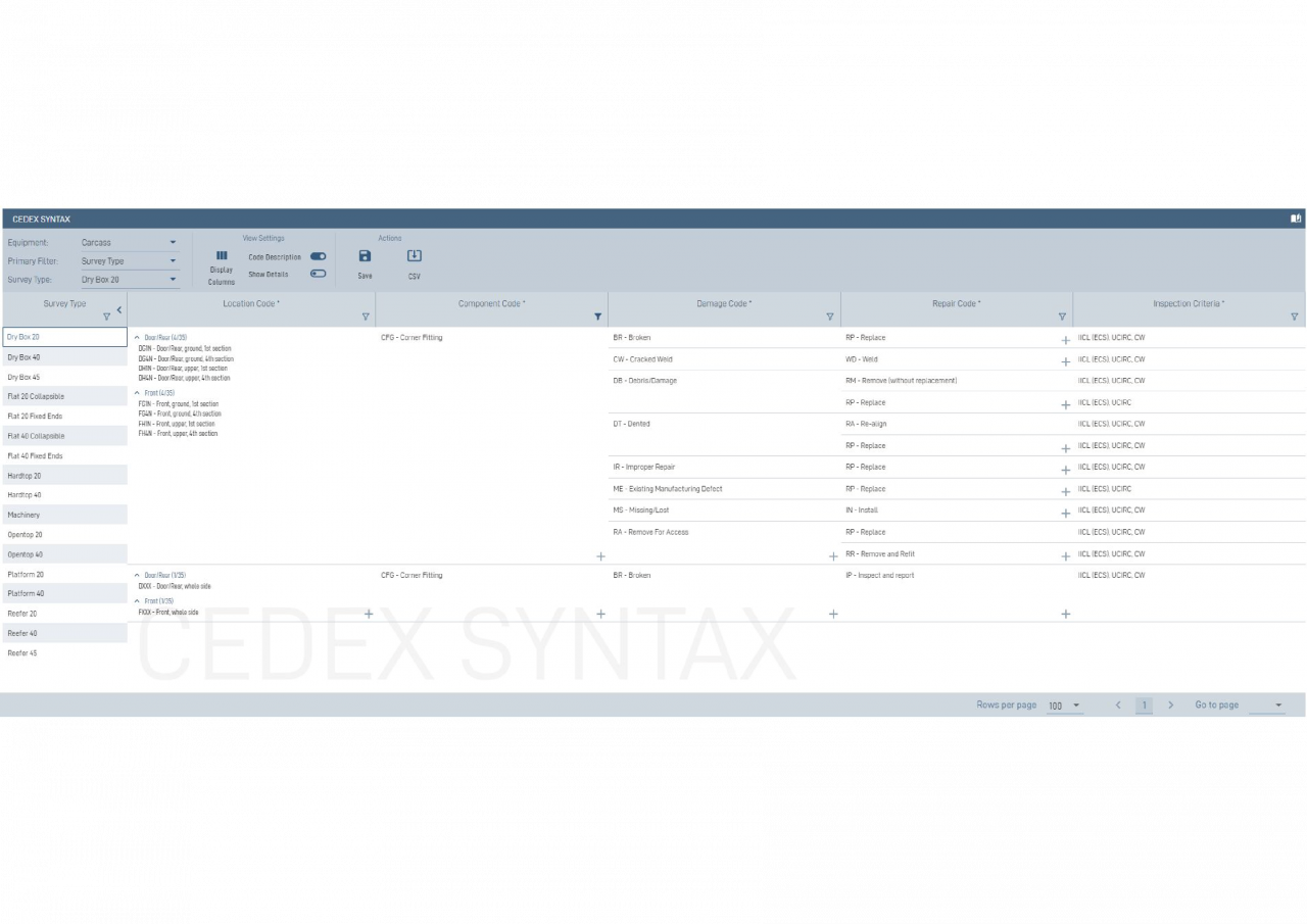 CEDEX Administration Facility - Container Owners Association