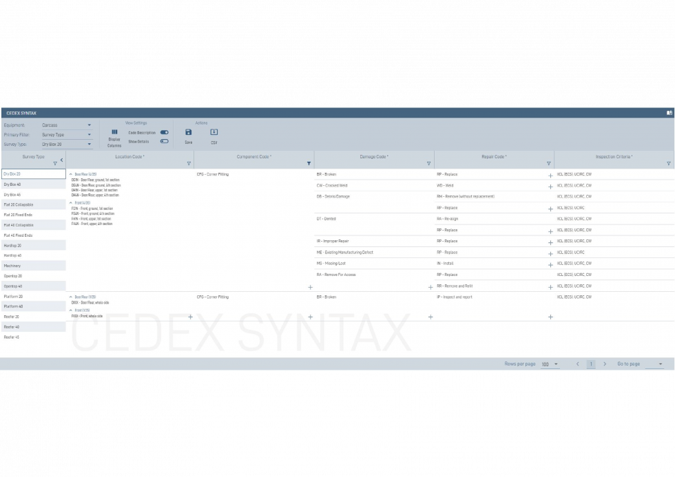 CEDEX Administration Facility - Container Owners Association